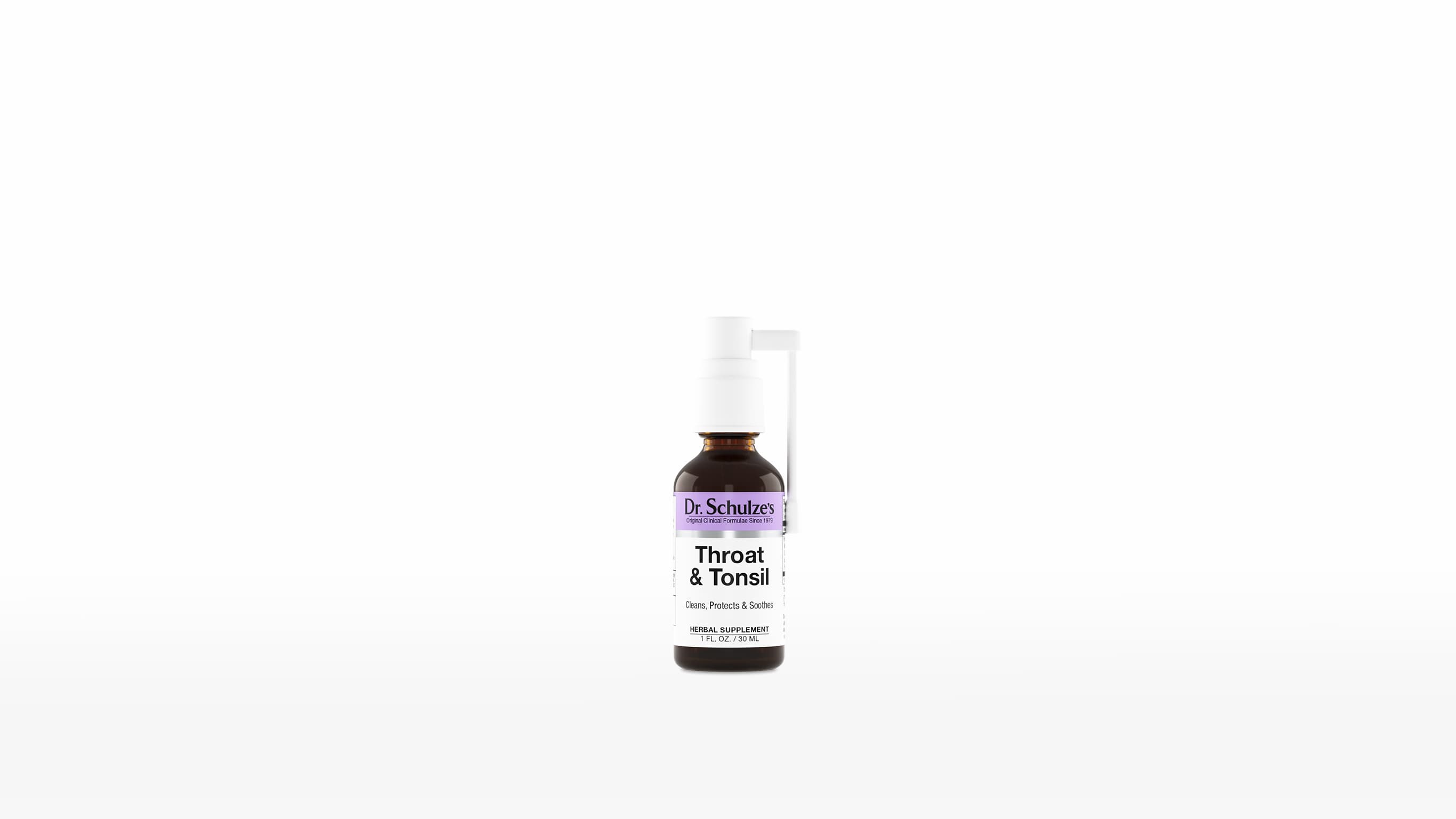 Throat and Tonsil Formula - Dr. Schulze's - herbdoc.com